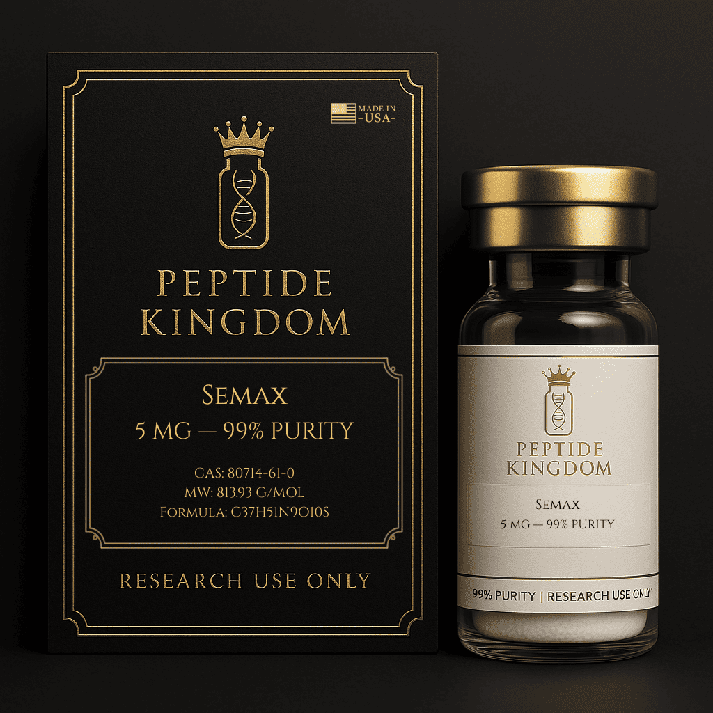 Semax Research Peptide | 99% Purity | Third Party Tested