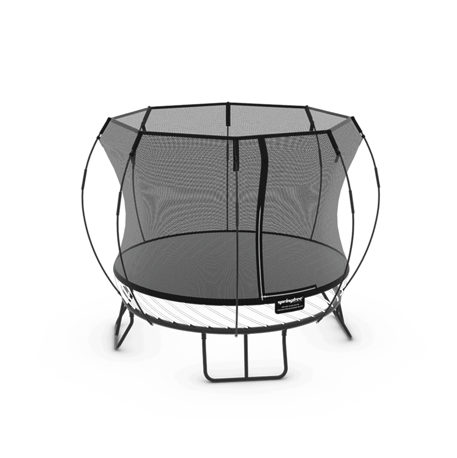 Mini Round Springfree Trampoline | Safe Backyard Fun in Texas
