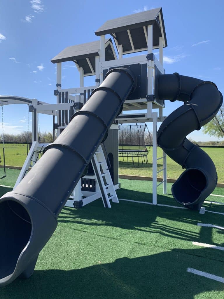 Completed Backyard Projects in Texas | Playset & Shed Installations