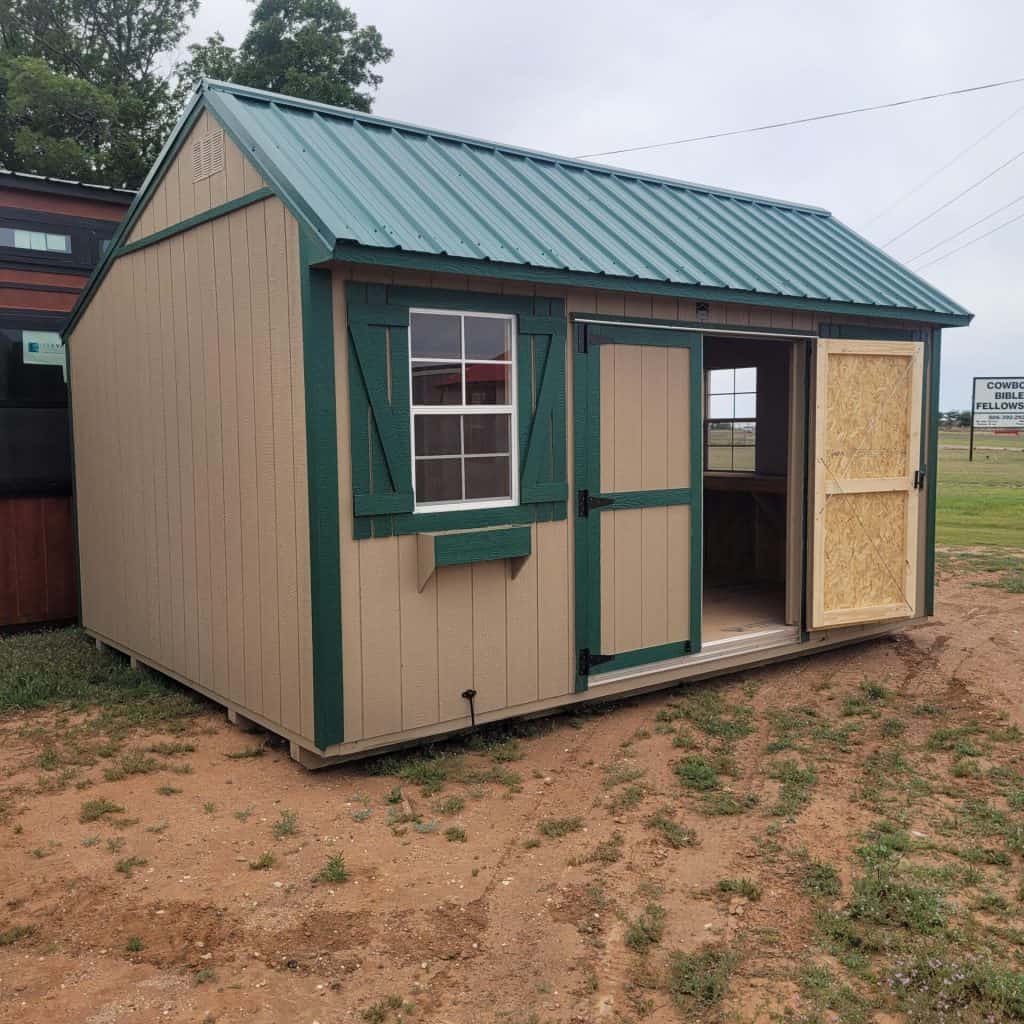 14x30 Retreat Shed – Spacious Backyard Studio or Office