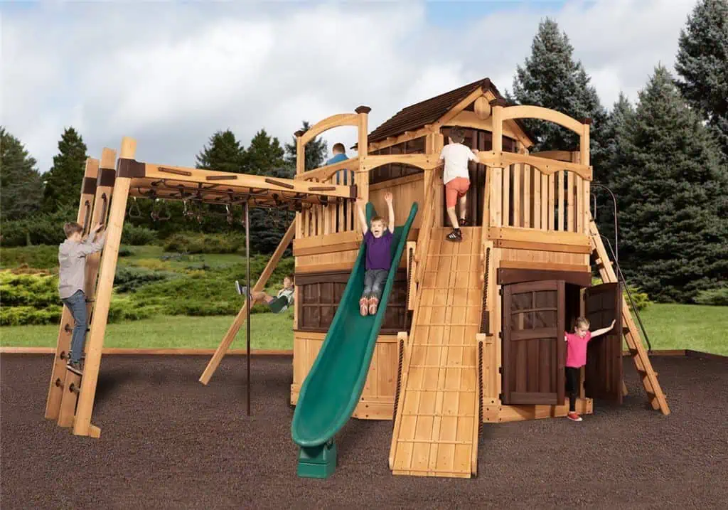 Wooden Playsets in the Dallas Fort Worth & Lubbock TX Area