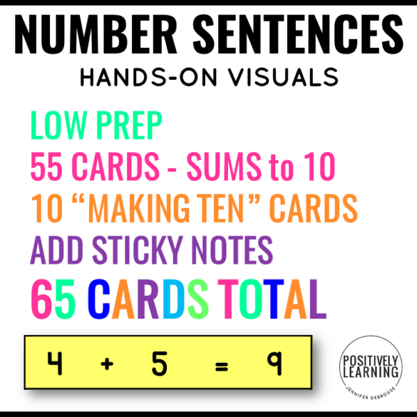 Number Sentences - Positively Learning