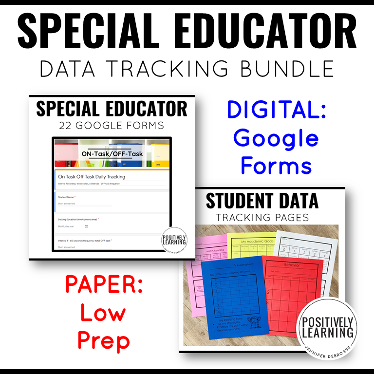 Organization Tips for Special Education - Positively Learning