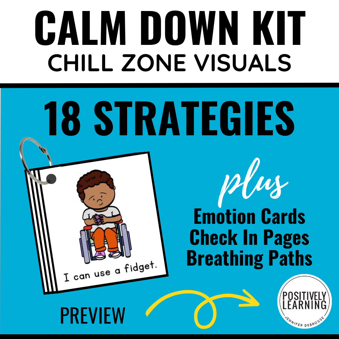 Chill Skills Calming Strategies - Positively Learning