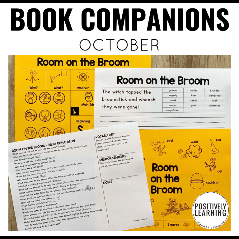 October Book Companions - Positively Learning
