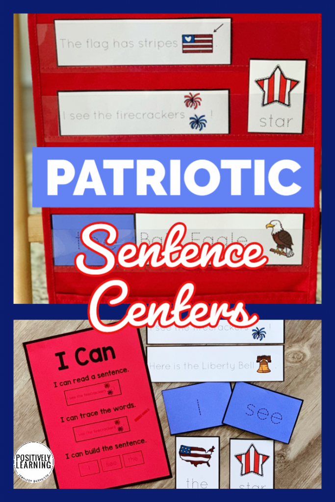 Patriotic Sentence Writing - Positively Learning