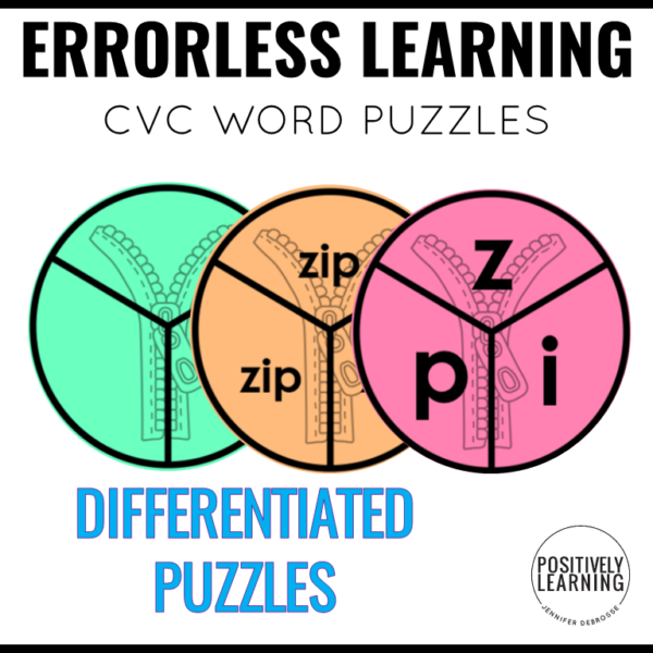 CVC Puzzles - Positively Learning