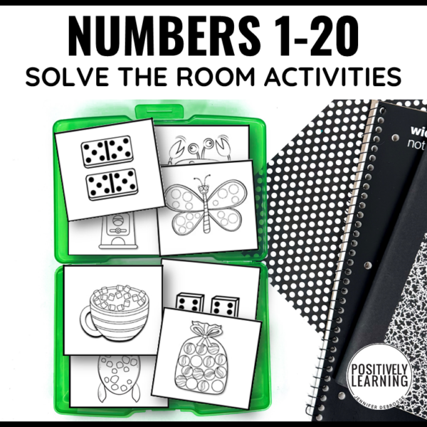 Solve the Room Numbers 1-20 - Positively Learning