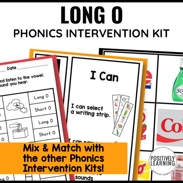 Long O Phonics Activities - Positively Learning