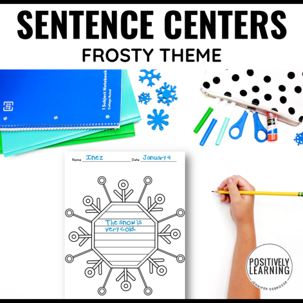 Snowman Sentences - Positively Learning