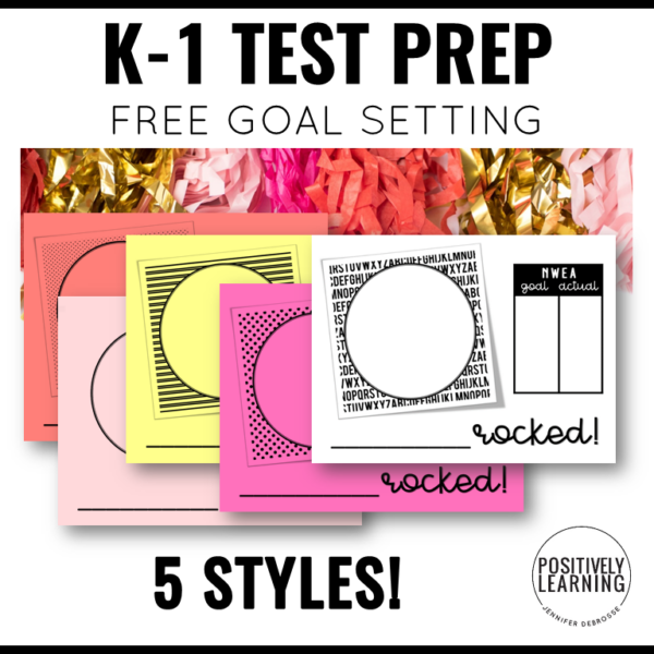 NWEA MAP Free Goal Tracker - Positively Learning