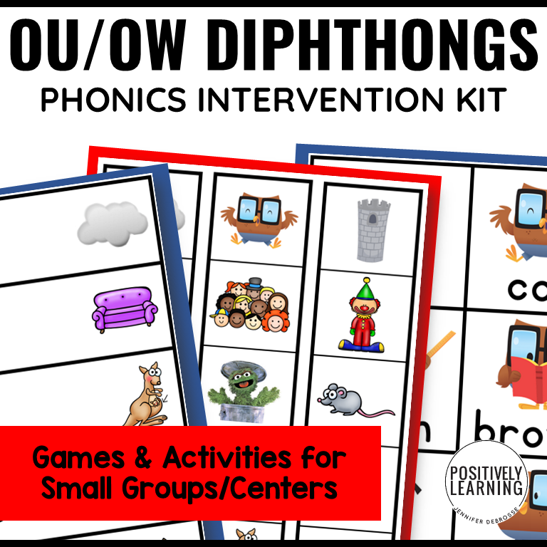 OU OW Dipthongs - Positively Learning
