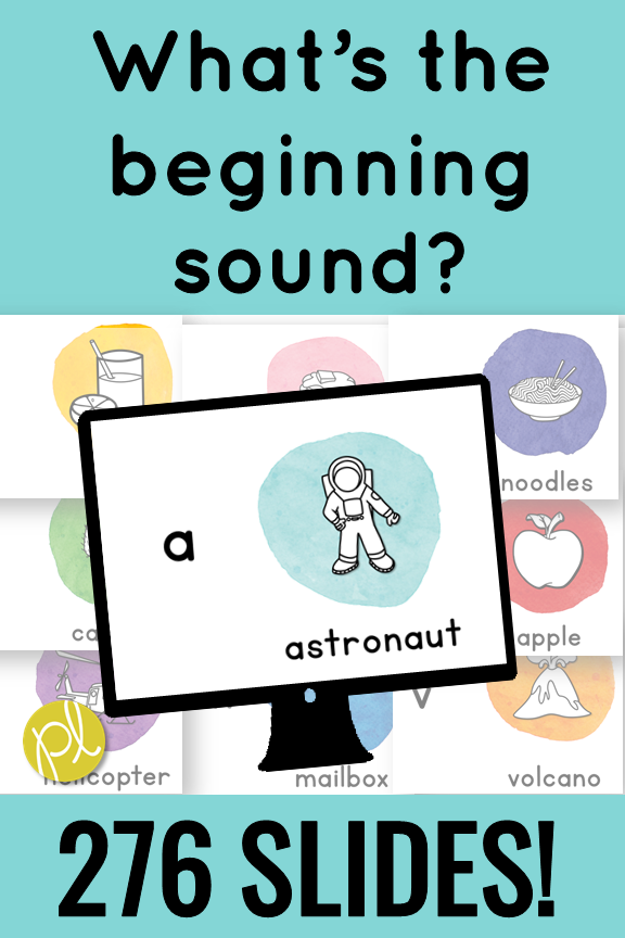 Initial Sounds PowerPoint - Positively Learning