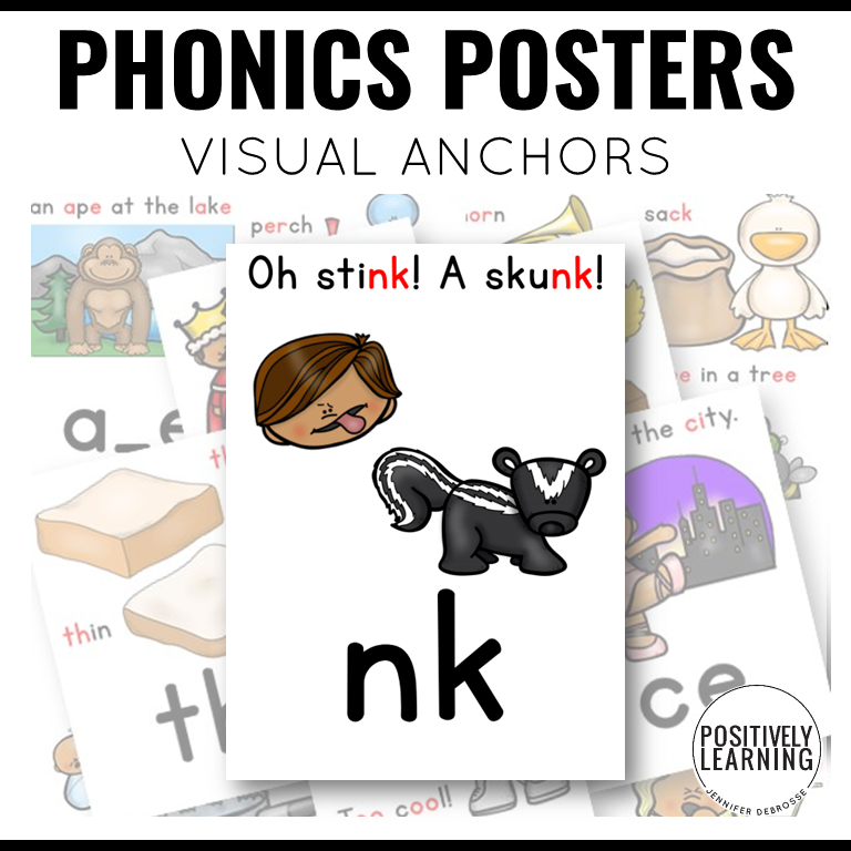 Phonics Posters - Positively Learning