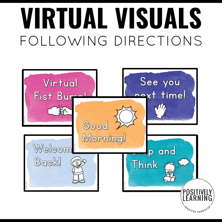 Visuals for Online Teaching - Positively Learning
