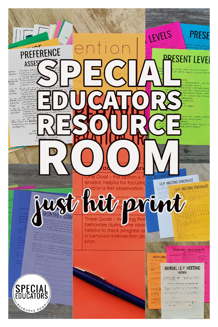 Special Educators Resource Bundle - Positively Learning