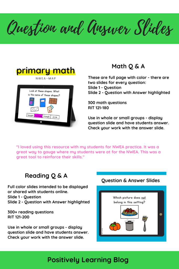 Test Prep in the Resource Room - Positively Learning