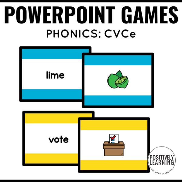 PowerPoint Games for Phonics - Positively Learning