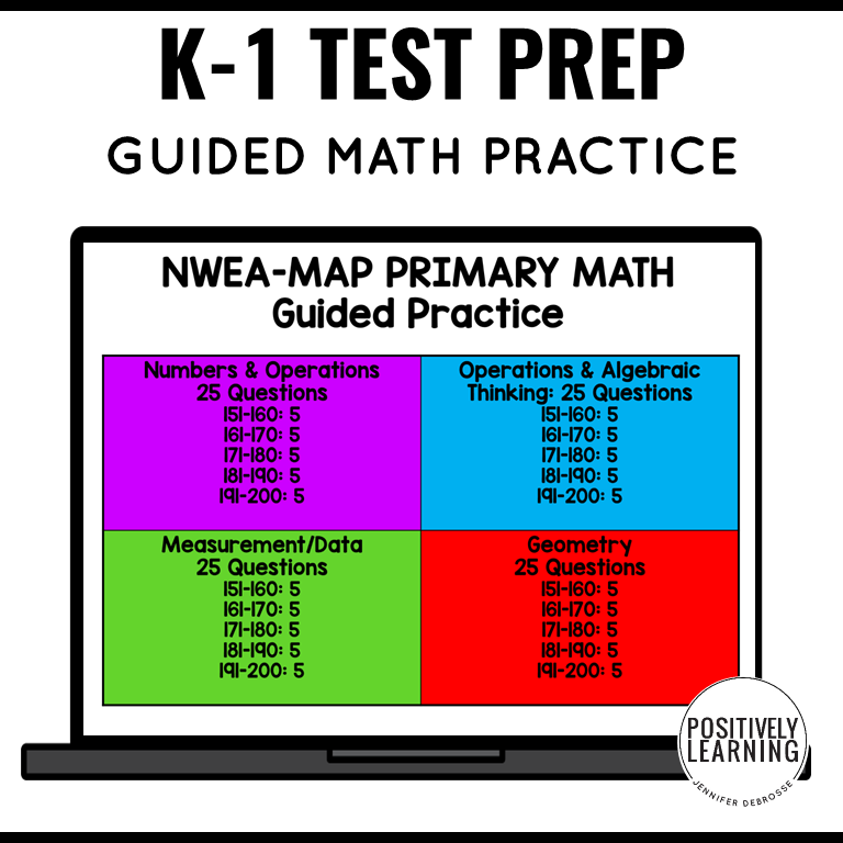 Math Test Prep with Guided Practice - Positively Learning
