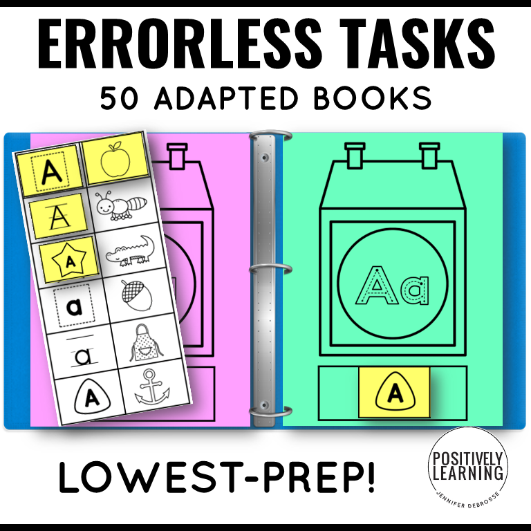 Adapted Books for Special Education - Positively Learning