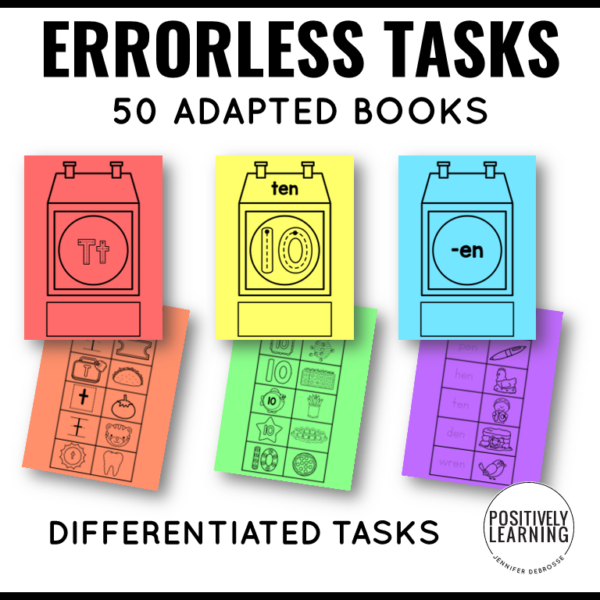 Adapted Books for Special Education - Positively Learning