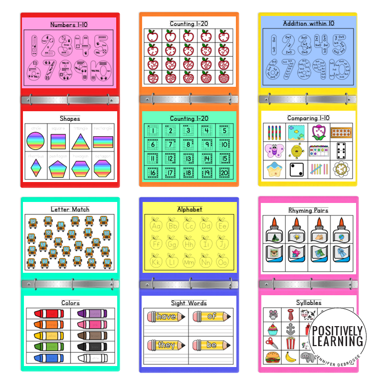 How to Use Busy Binders in the Classroom - Positively Learning