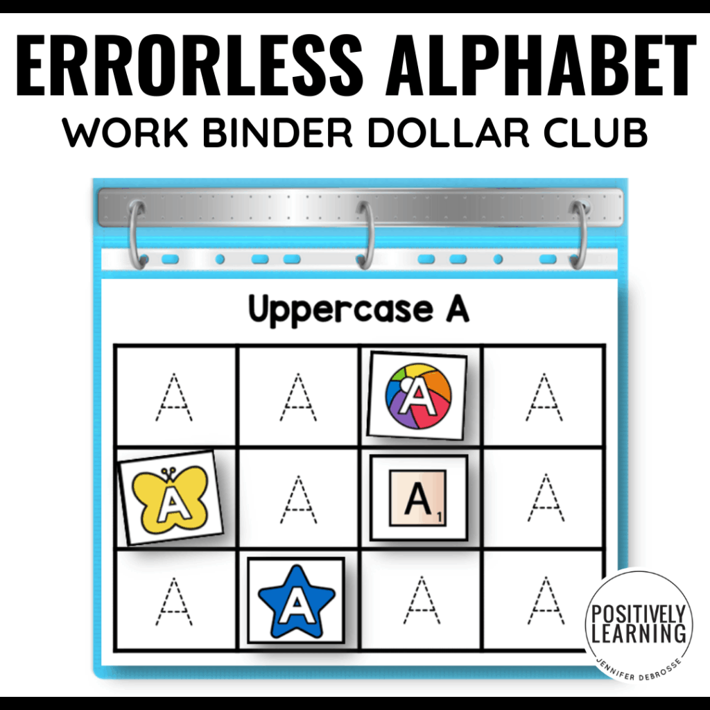 Errorless Alphabet - Positively Learning