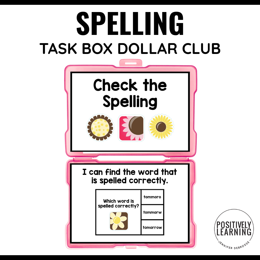 Is This Word Spelled Correctly? Task Box | Spelling & Editing