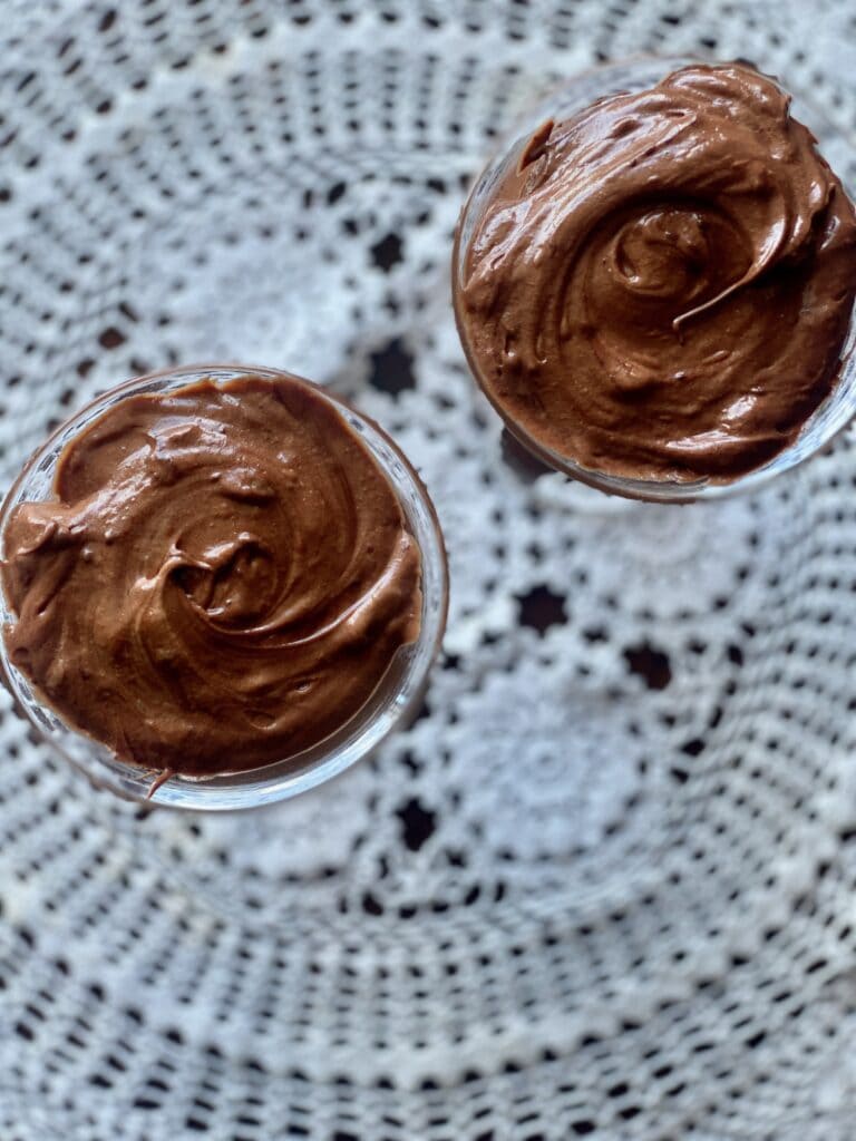 Easy chocolate mousse