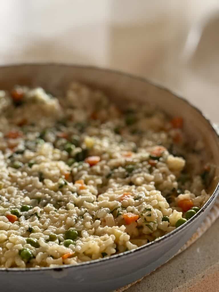 Delicious and easy oven baked risotto