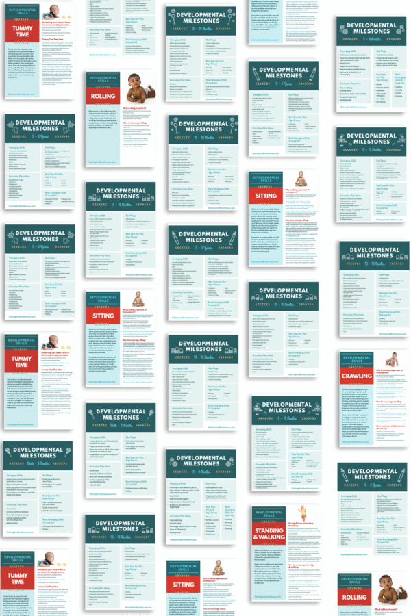 Printable Children Developmental Milestones Pack – The Inspired Treehouse
