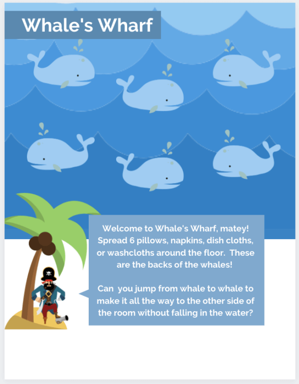 Pirate Themed Interactive Digital Movement Game – The Inspired Treehouse