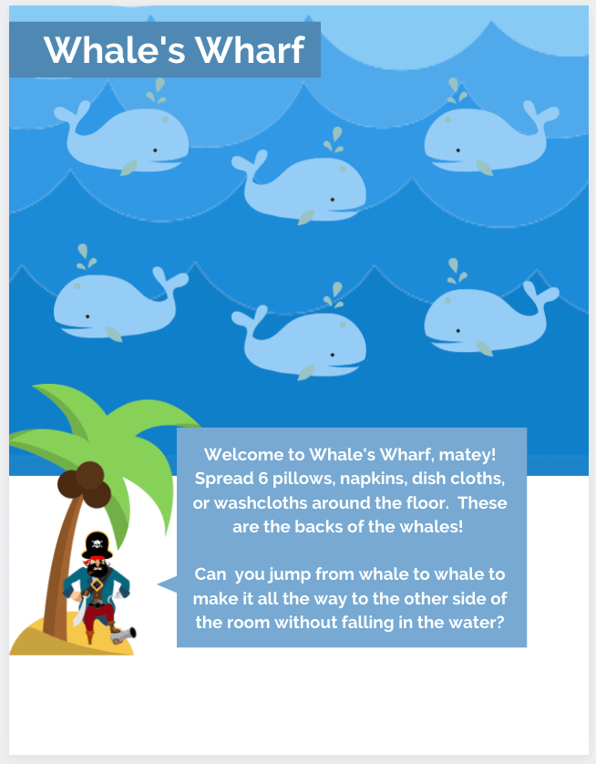 Pirate Themed Interactive Digital Movement Game – The Inspired Treehouse