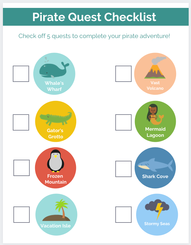 Pirate Themed Interactive Digital Movement Game – The Inspired Treehouse