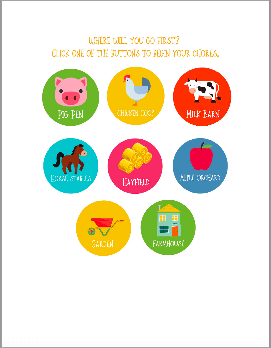 Farm Themed Interactive Digital Movement Game – The Inspired Treehouse