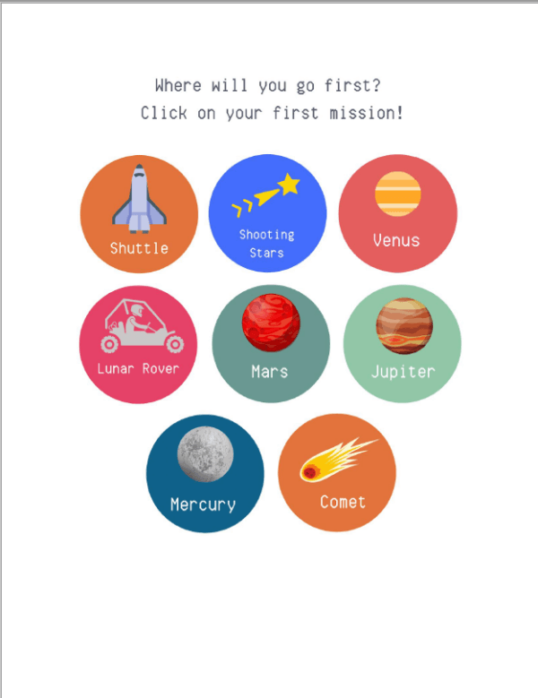 Outer Space Themed Interactive Digital Movement Game – The Inspired ...