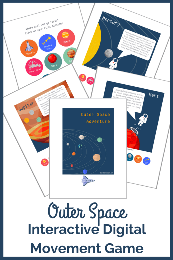 Outer Space Themed Interactive Digital Movement Game – The Inspired ...