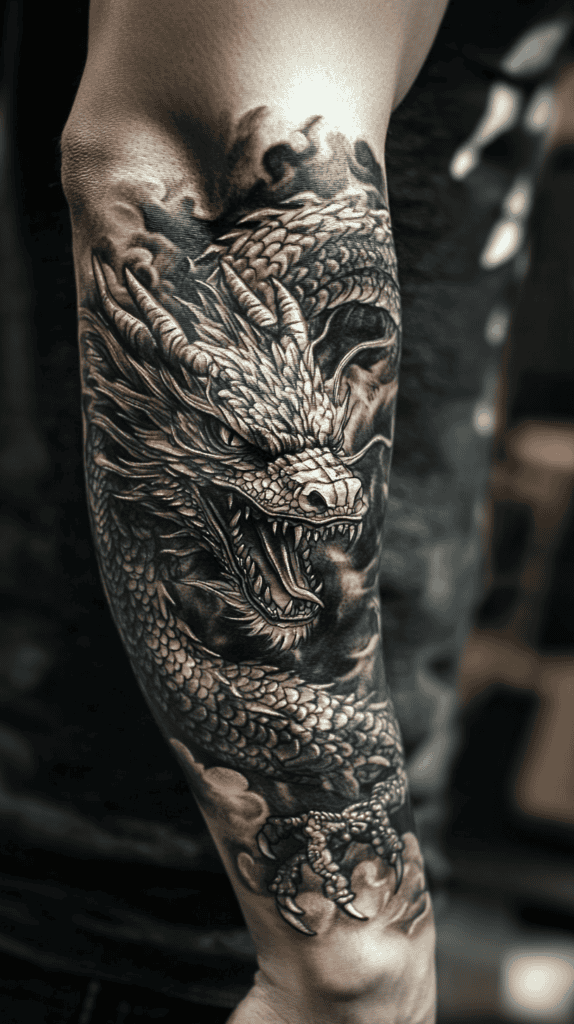 15 Epic Dragon Tattoos That Will Make You the Talk of the Town