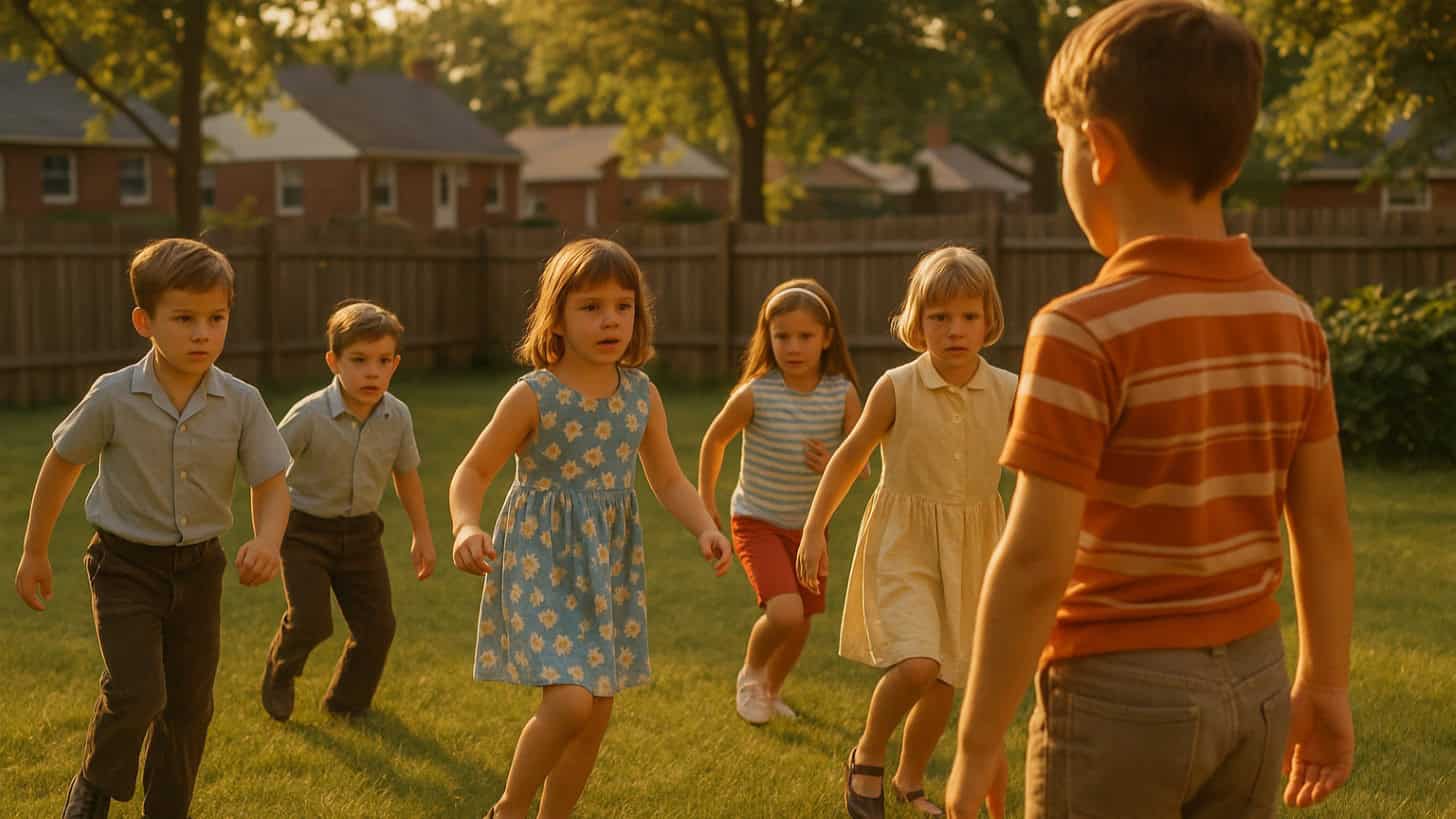 12 Backyard Games from the 60s That Kept Kids Outside Till Dark