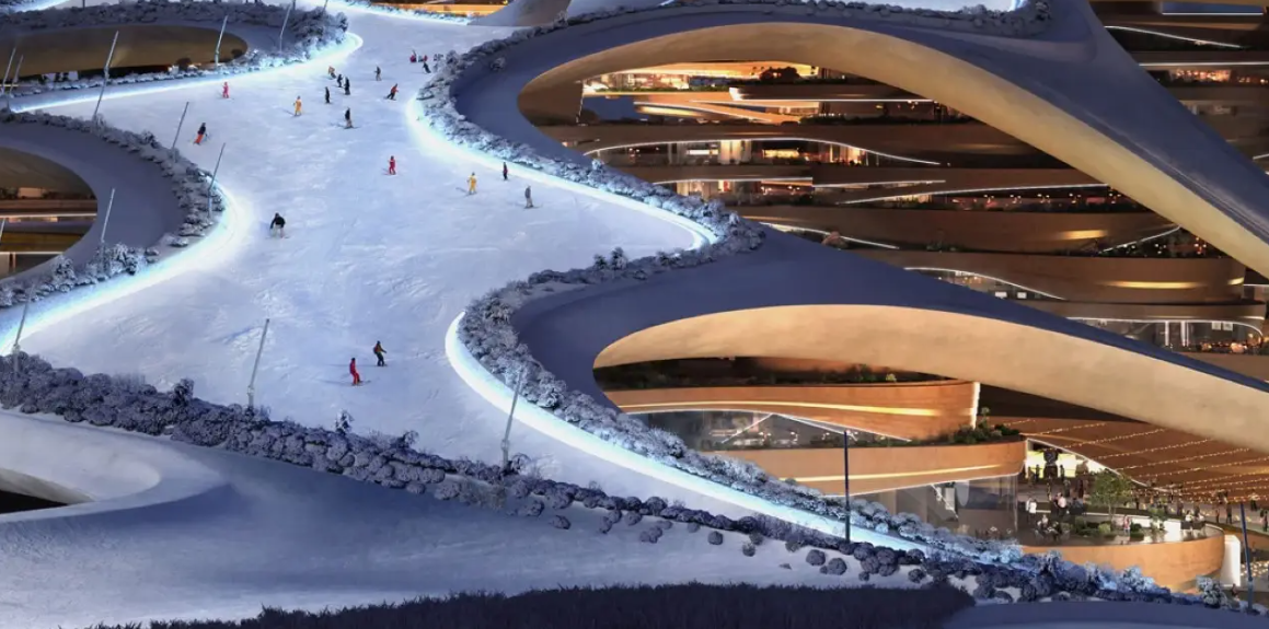 Trojena Artificial Snow | Saudi Arabia’s Ski Resort in the Desert