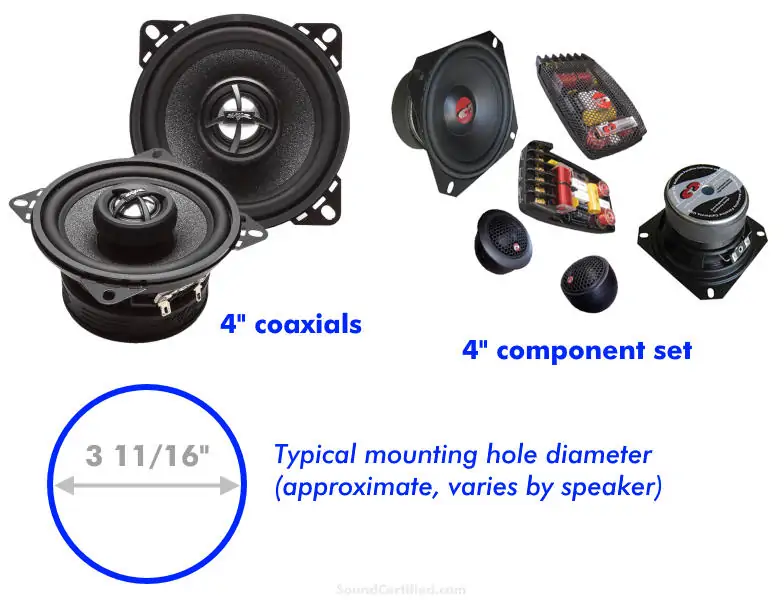 speaker layout car