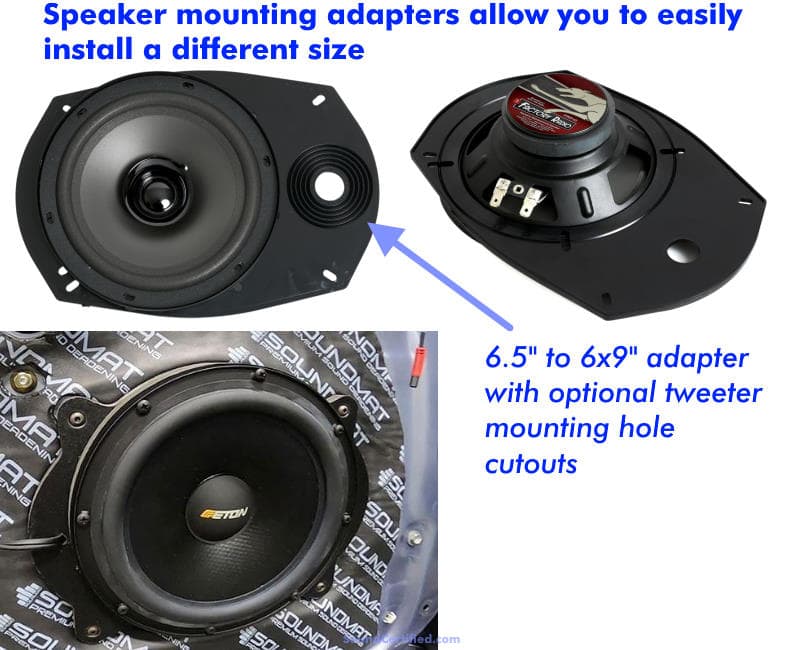 speaker layout car