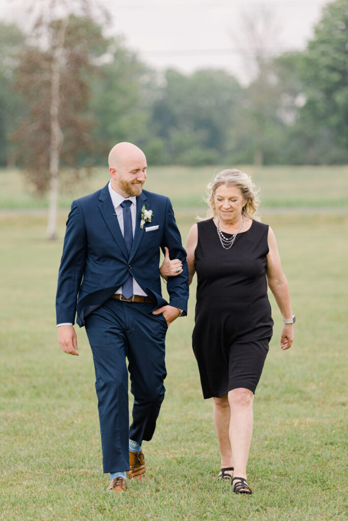 Backyard Romantic Wedding Harrowsmith - Grey Loft Studio