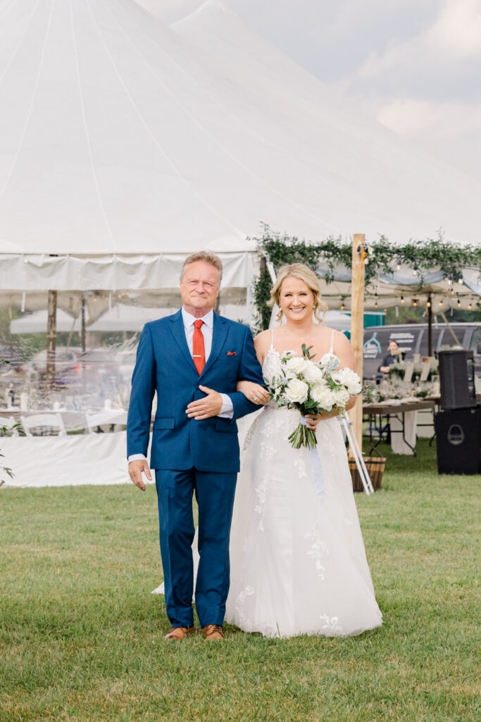 Backyard Romantic Wedding Harrowsmith - Grey Loft Studio