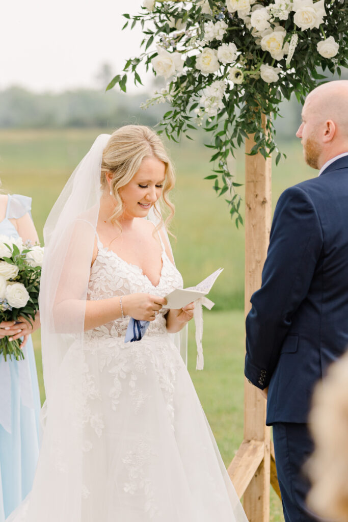 Backyard Romantic Wedding Harrowsmith - Grey Loft Studio