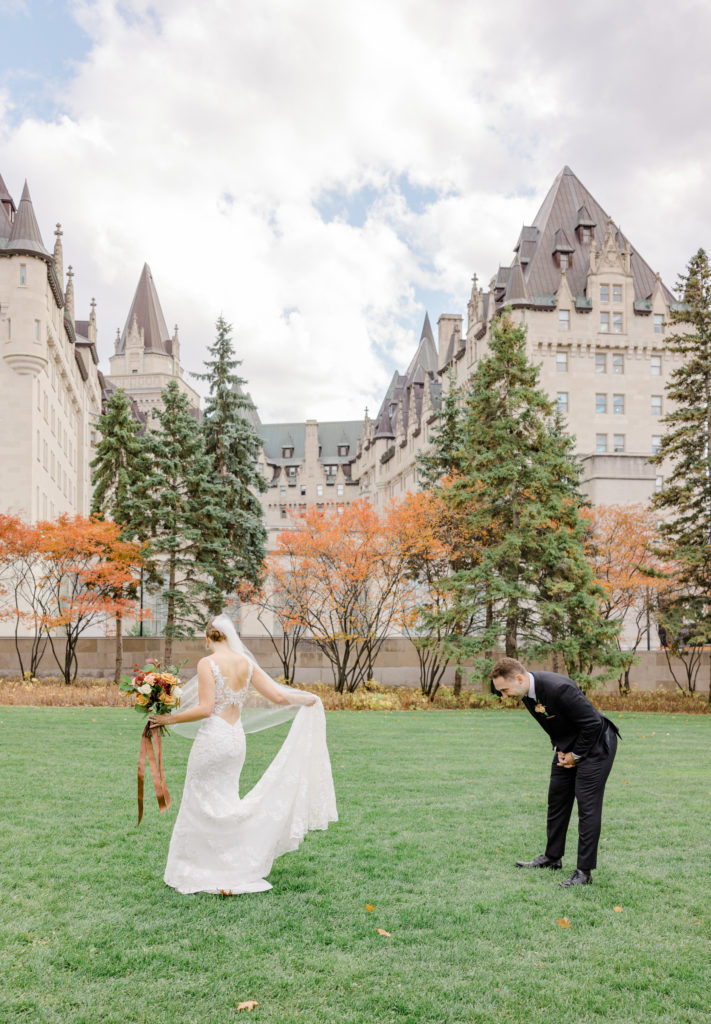Fall Wedding at NAC Ottawa - Grey Loft Studio