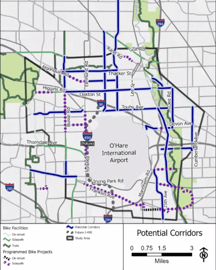 O’Hare Area Bike Network Study: An early (very early) look at corridor ...