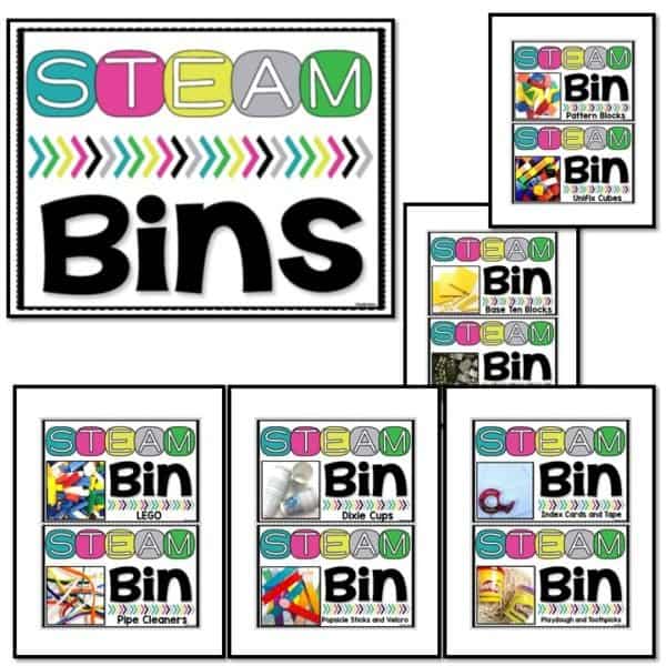 STEAM Bins - Teach Outside the Box