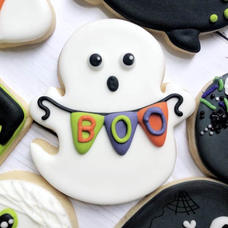 Ghost Sugar Cookies