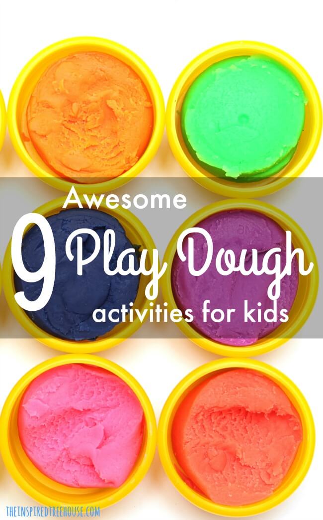 GREAT ACTIVITIES USING PLAY DOUGH FOR FINE MOTOR SKILLS